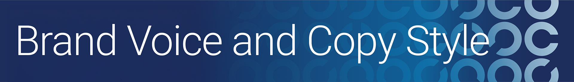 ISACA Brand Guidelines - Copy Style