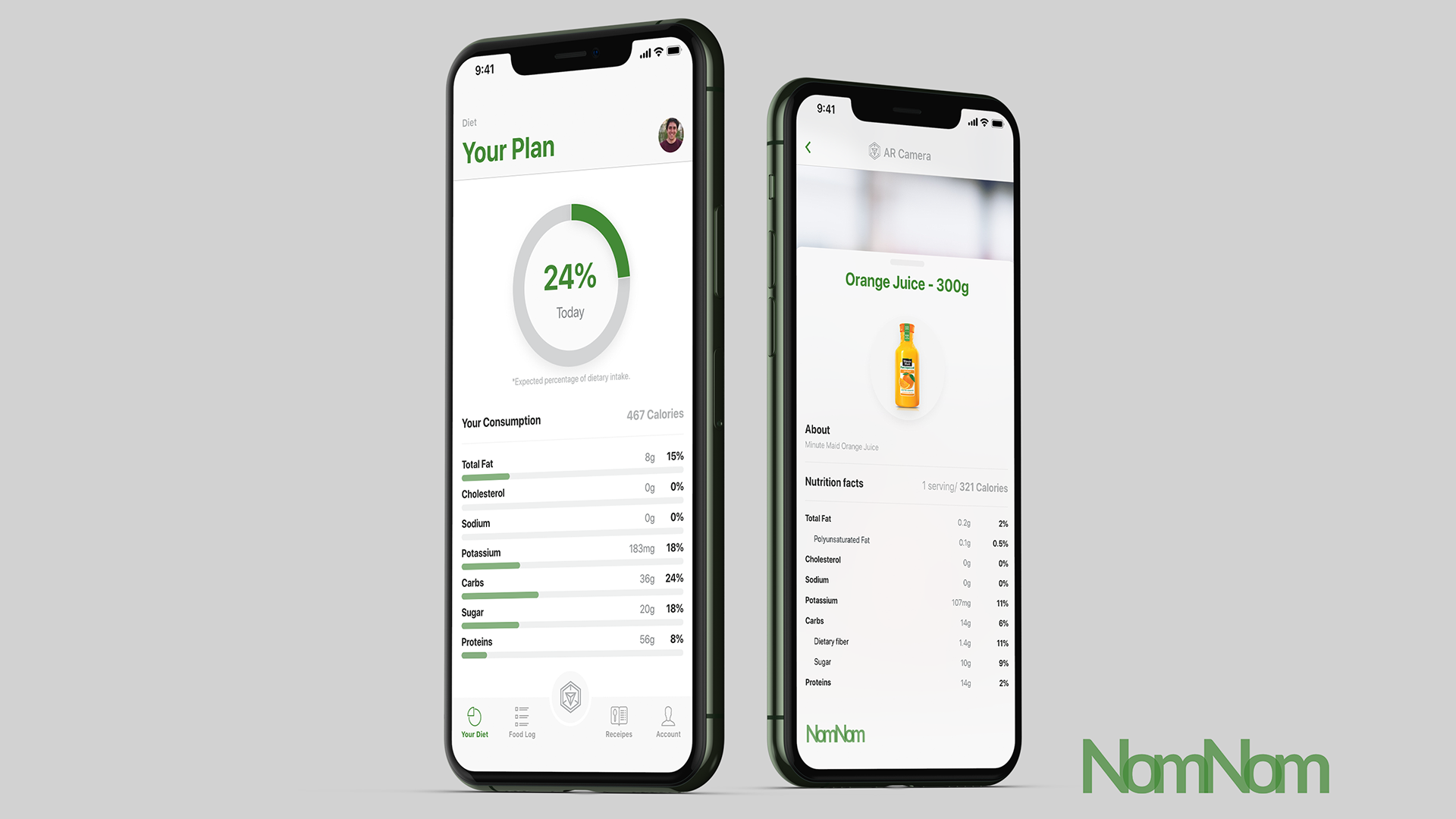 OR Design Labs - NomNom AR Health App