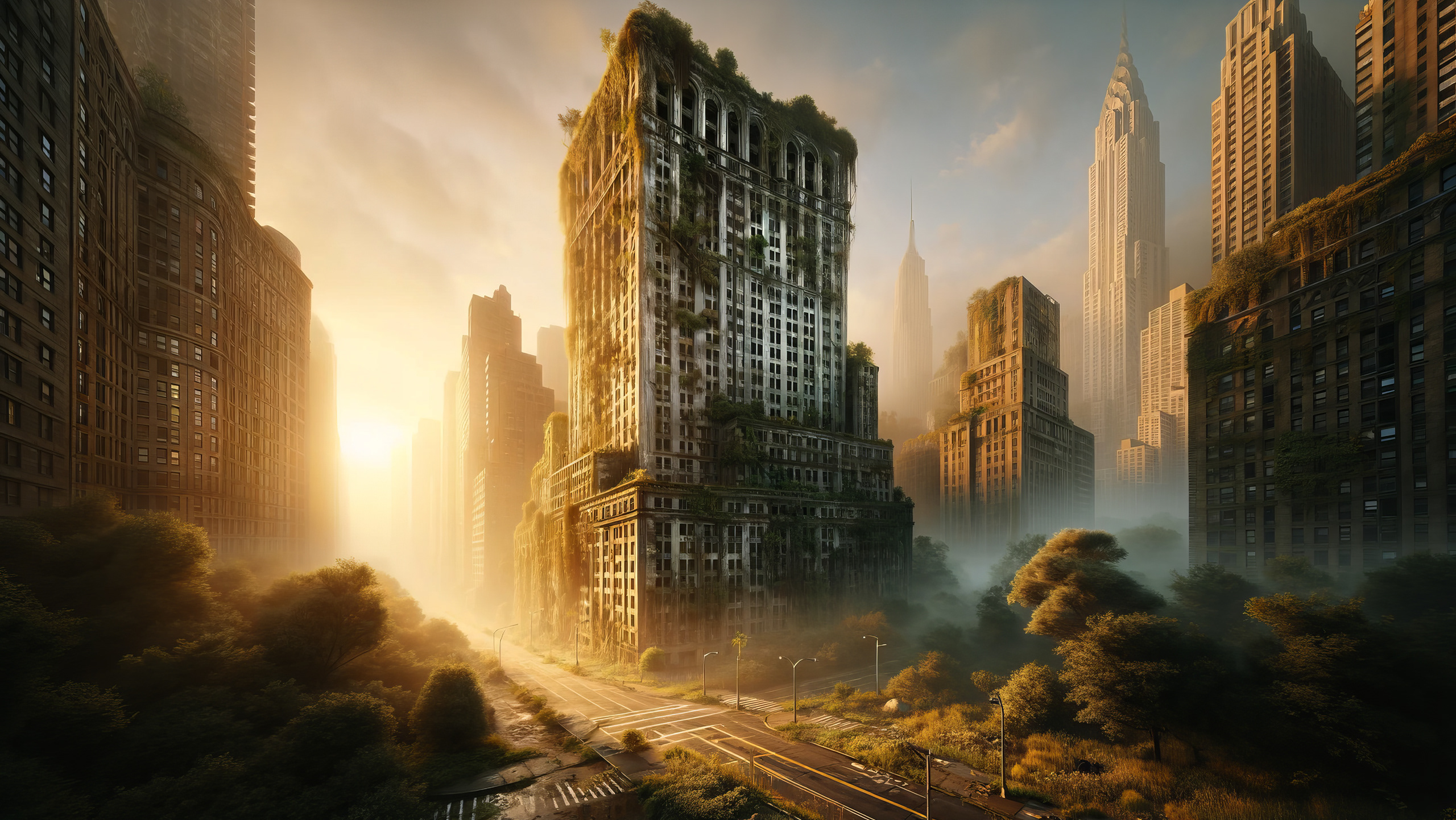 The World Without Us - Time Travel Photography
