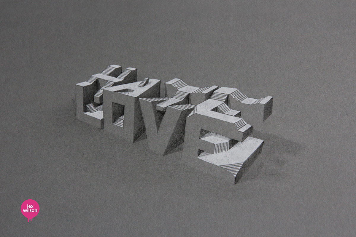Lex Wilson - 3D Type: Collection #1