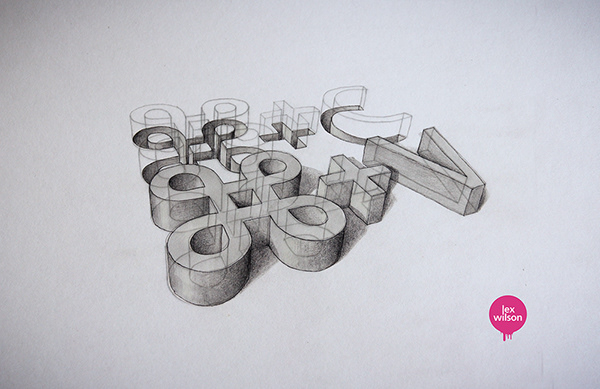 Lex Wilson - 3D Type: Collection #1