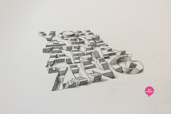 Lex Wilson - 3D Type: Collection #1