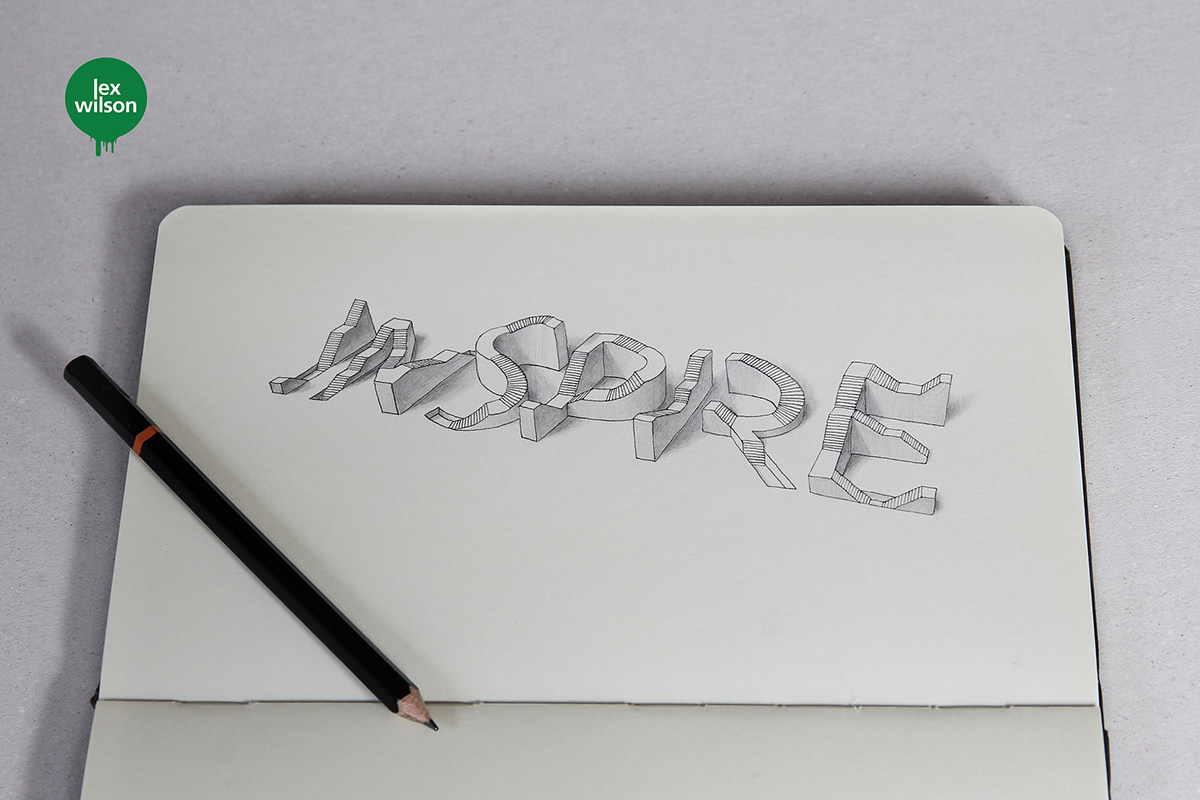 Lex Wilson - 3D Type: Collection #1