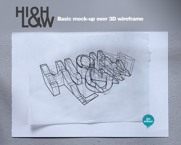 Lex Wilson - 3D Type: Collection #1
