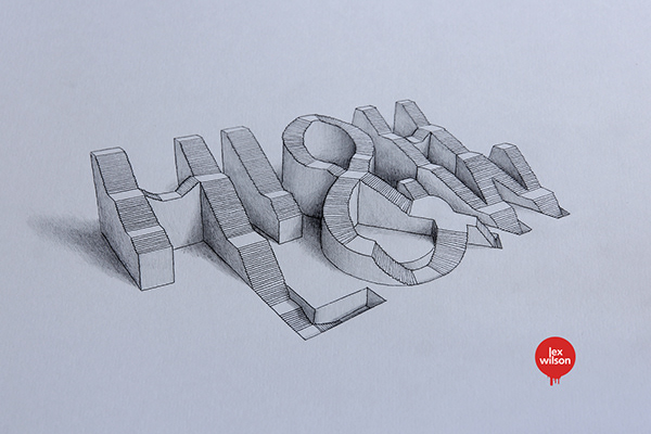 Lex Wilson - 3D Type: Collection #1