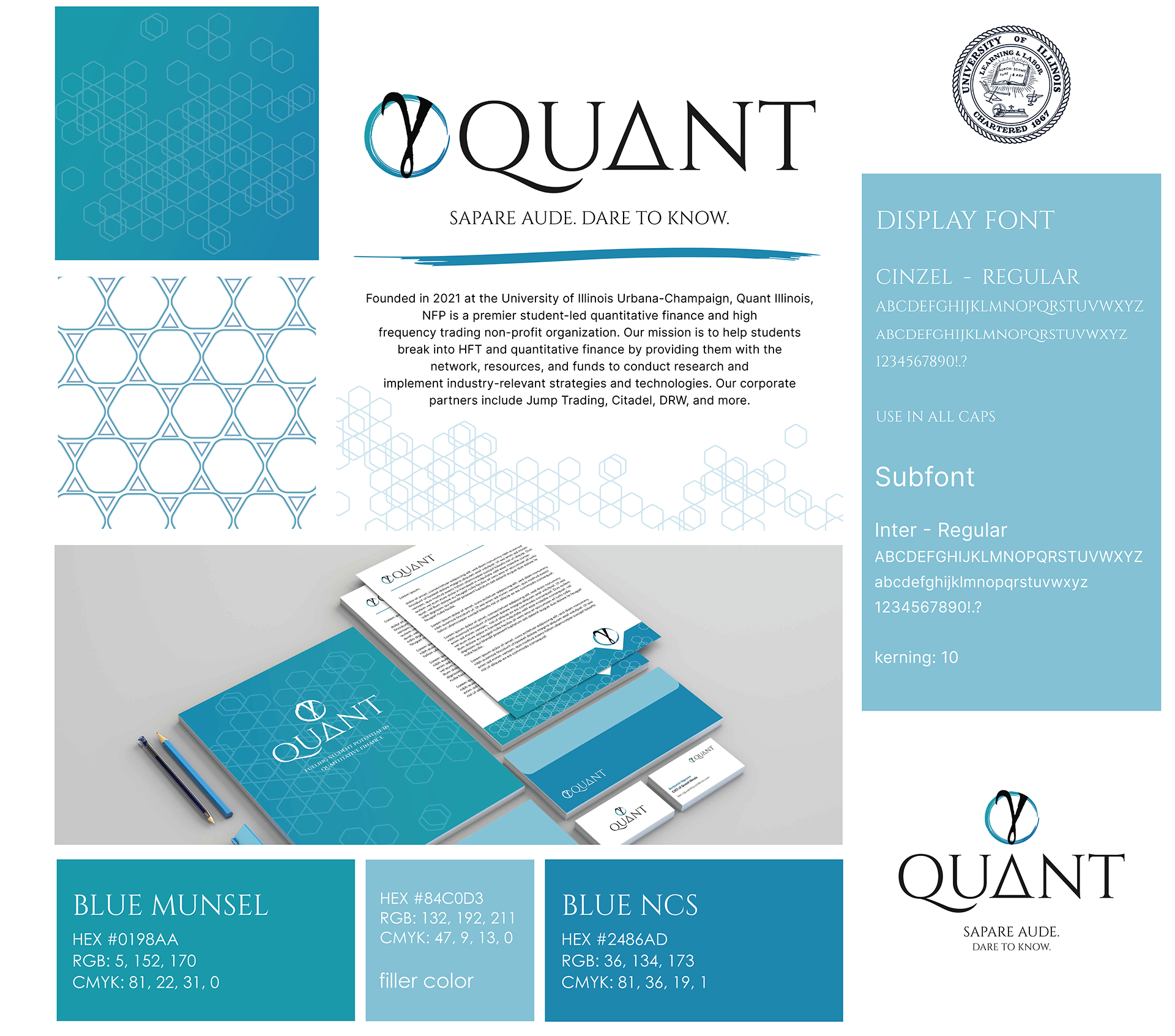 Alexus Coleman - QUANT BRAND IDENTITY