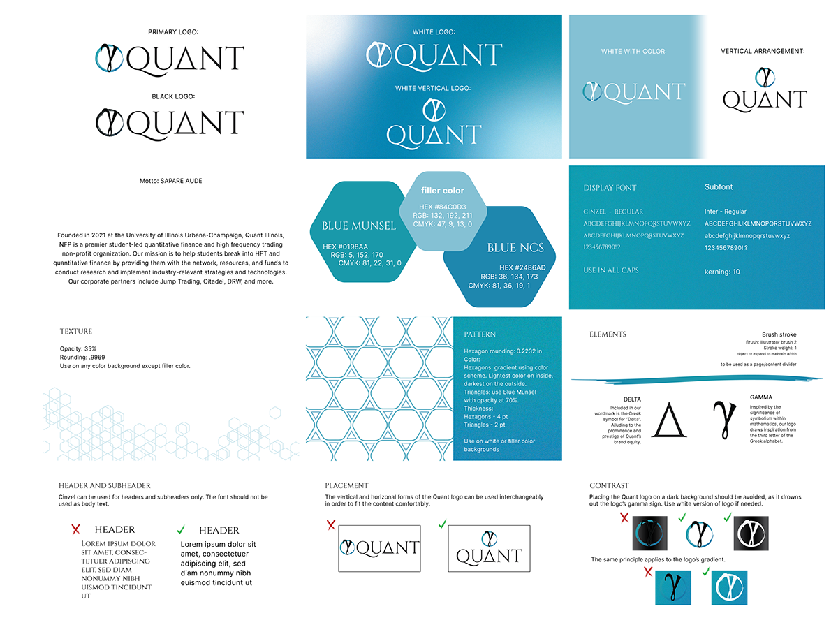 Alexus Coleman - QUANT BRAND IDENTITY