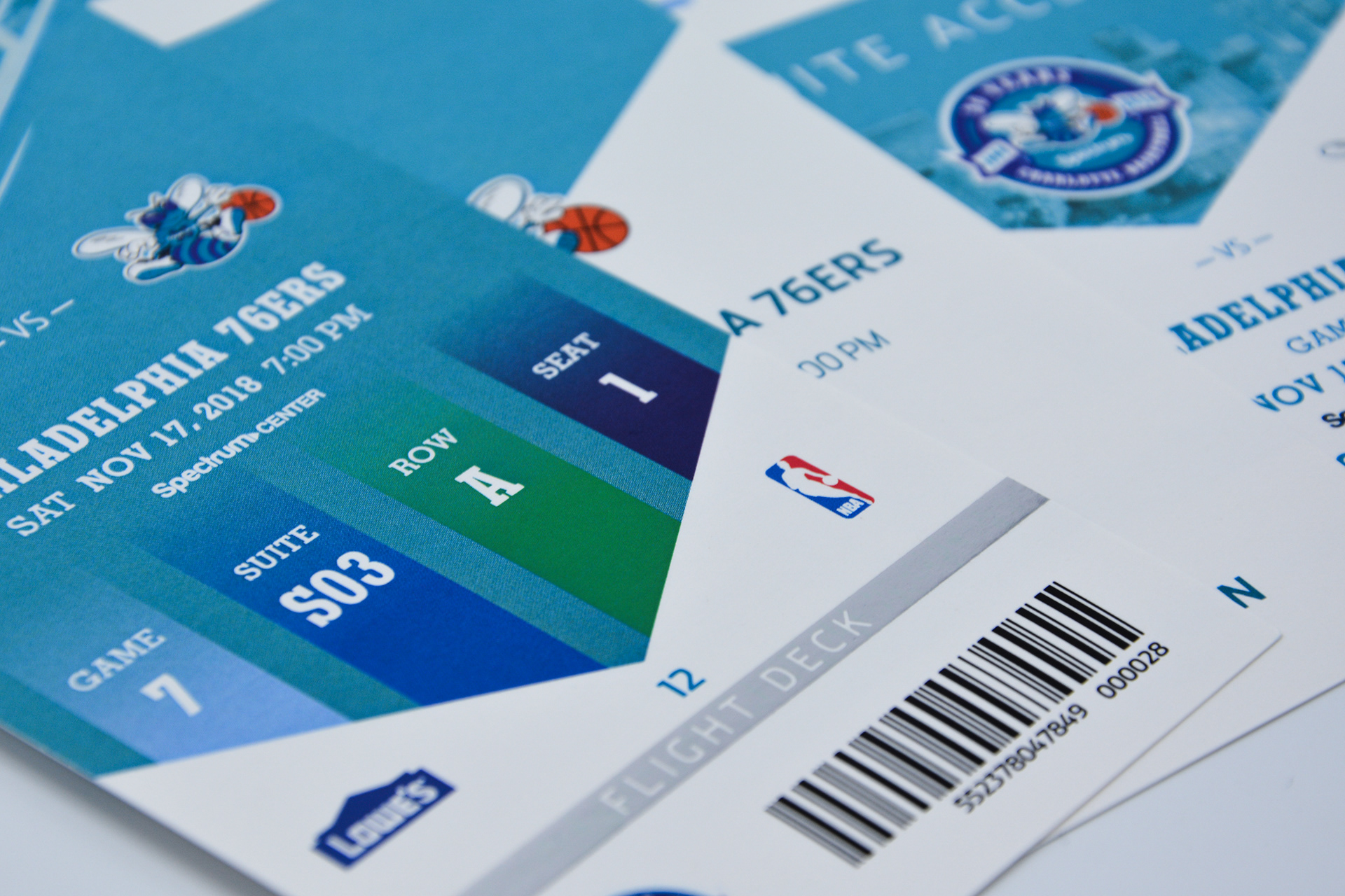 Chris Jelley | Web Portfolio - 2018-19 Suite Ticket Books