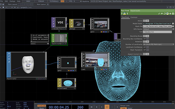 lecture.nakayasu.com - Face Tracking + TouchDesigner