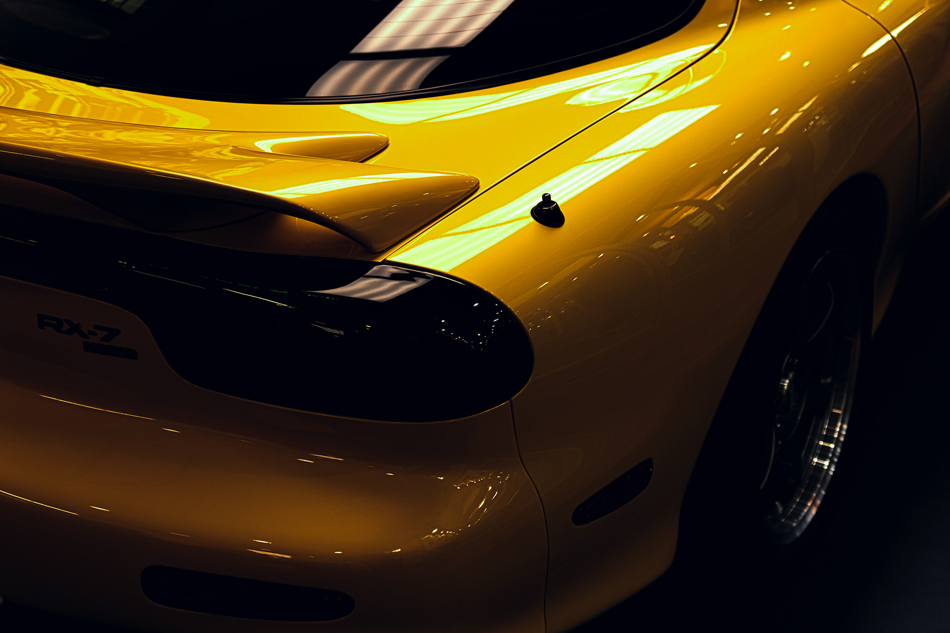 Albert Gandikal - Mazda Rx7 Gen 3 Competition Yellow.