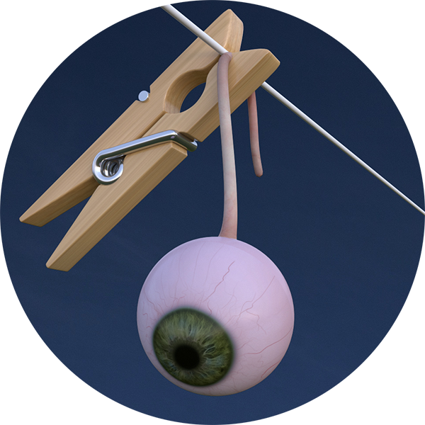 Hectic Eye - Drawing algorithm