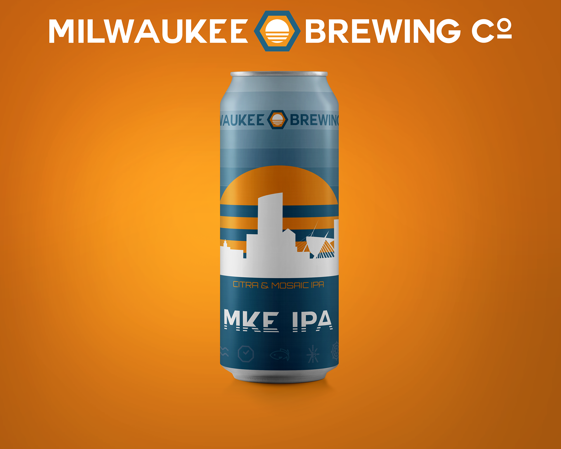 Austin Esser - MKE Brewing Co. Logo Rebrand