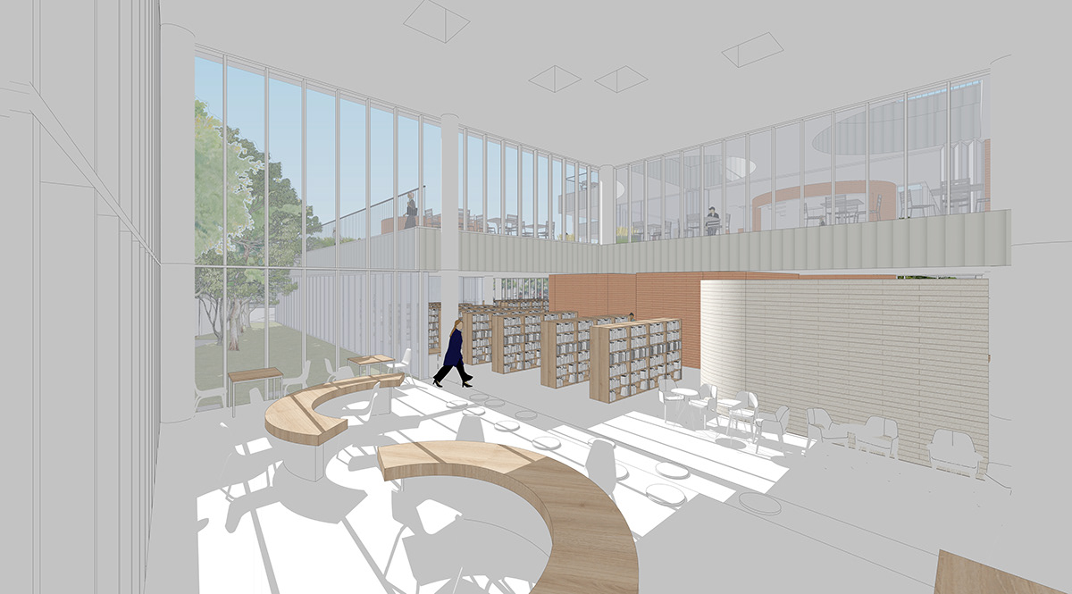 헤이마건축사사무소 - 부여도서관 이전.신축공사 설계공모