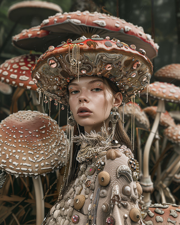 JANE PROMPTS | AI ARTIST - The Land of Shrooms