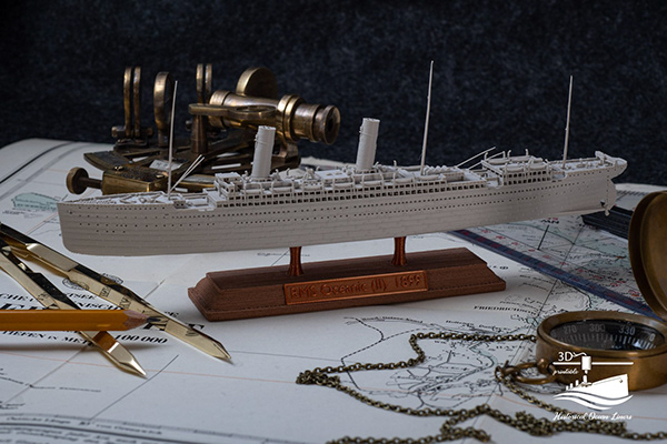 3D printed historical ocean liners - RMS Oceanic II