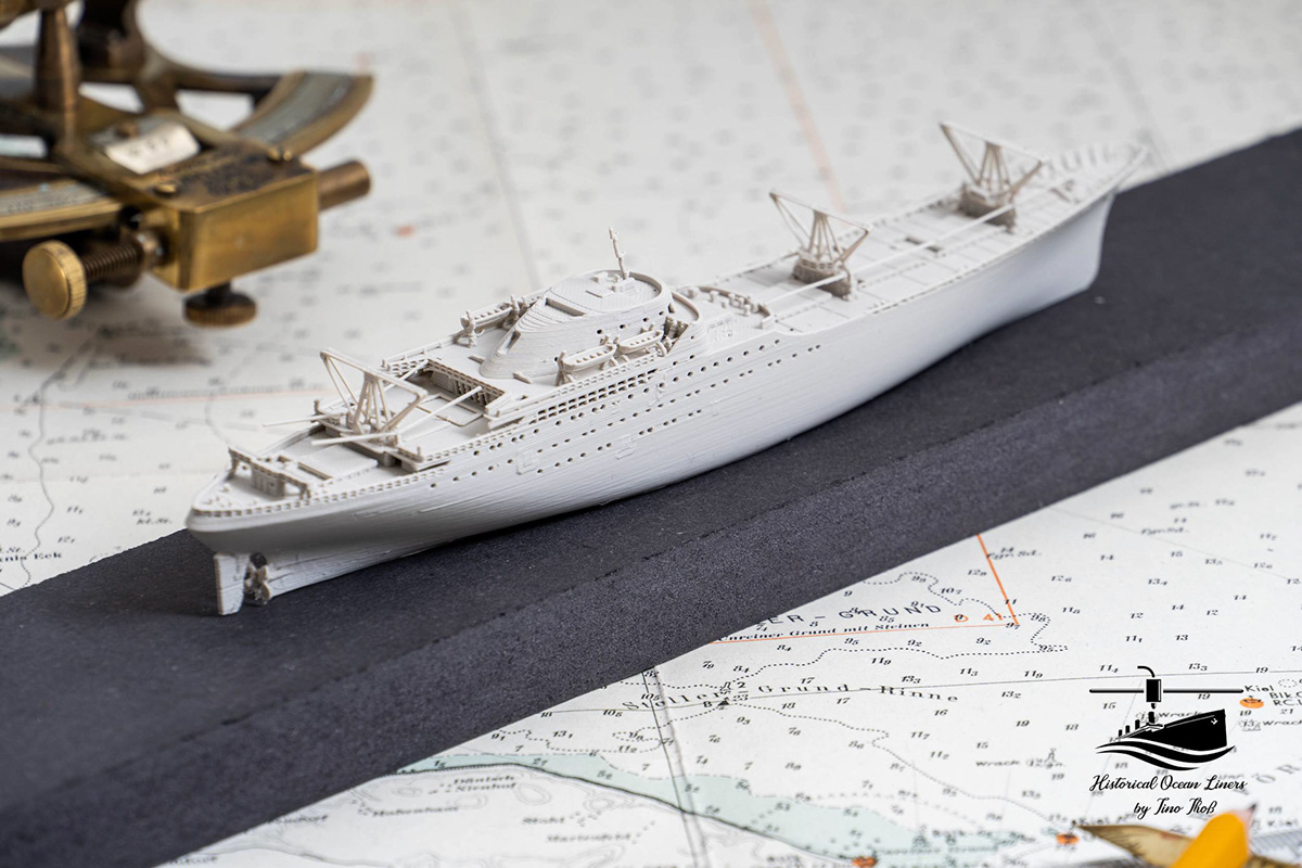 3D printed historical ocean liners - NS Savannah