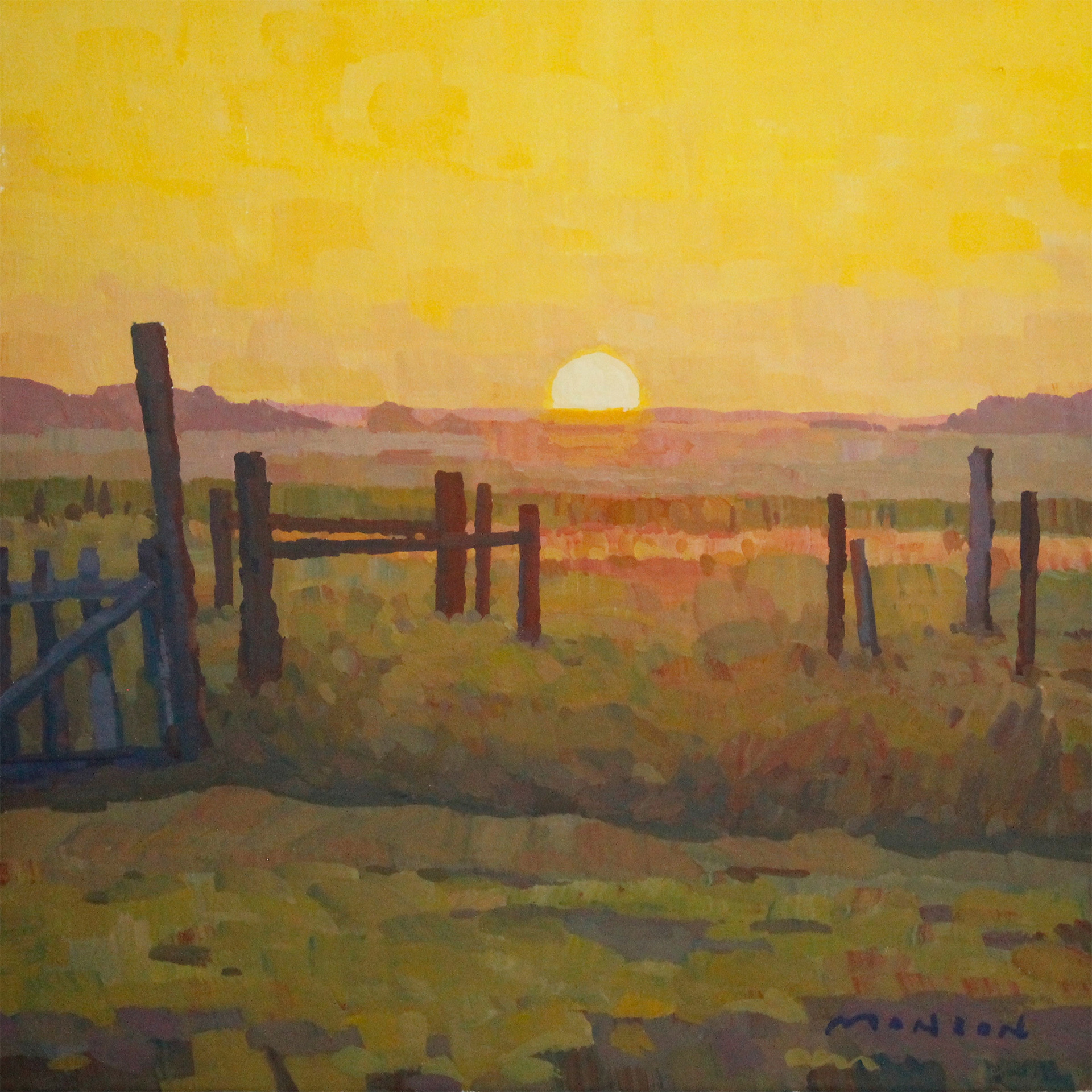 Alec Monson - Gouache Paintings