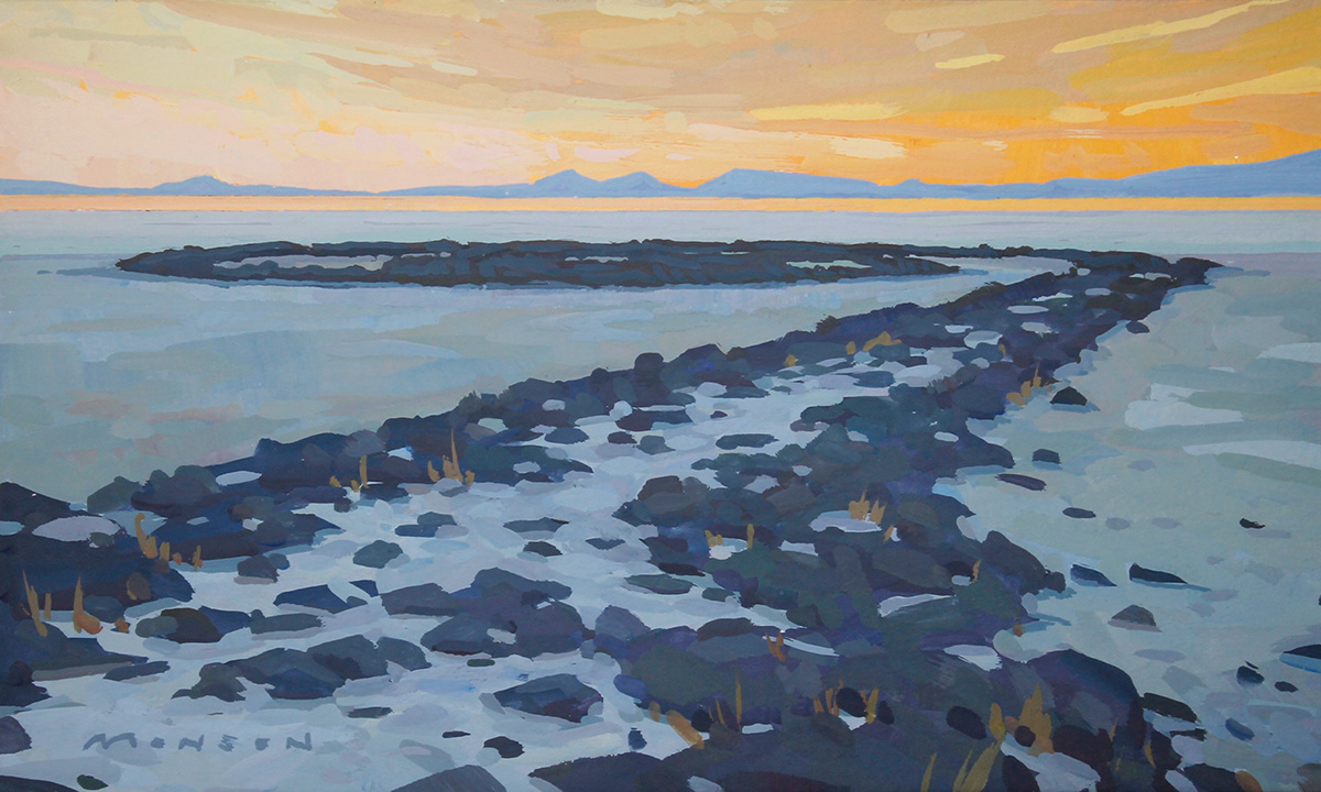 Alec Monson - Gouache Paintings