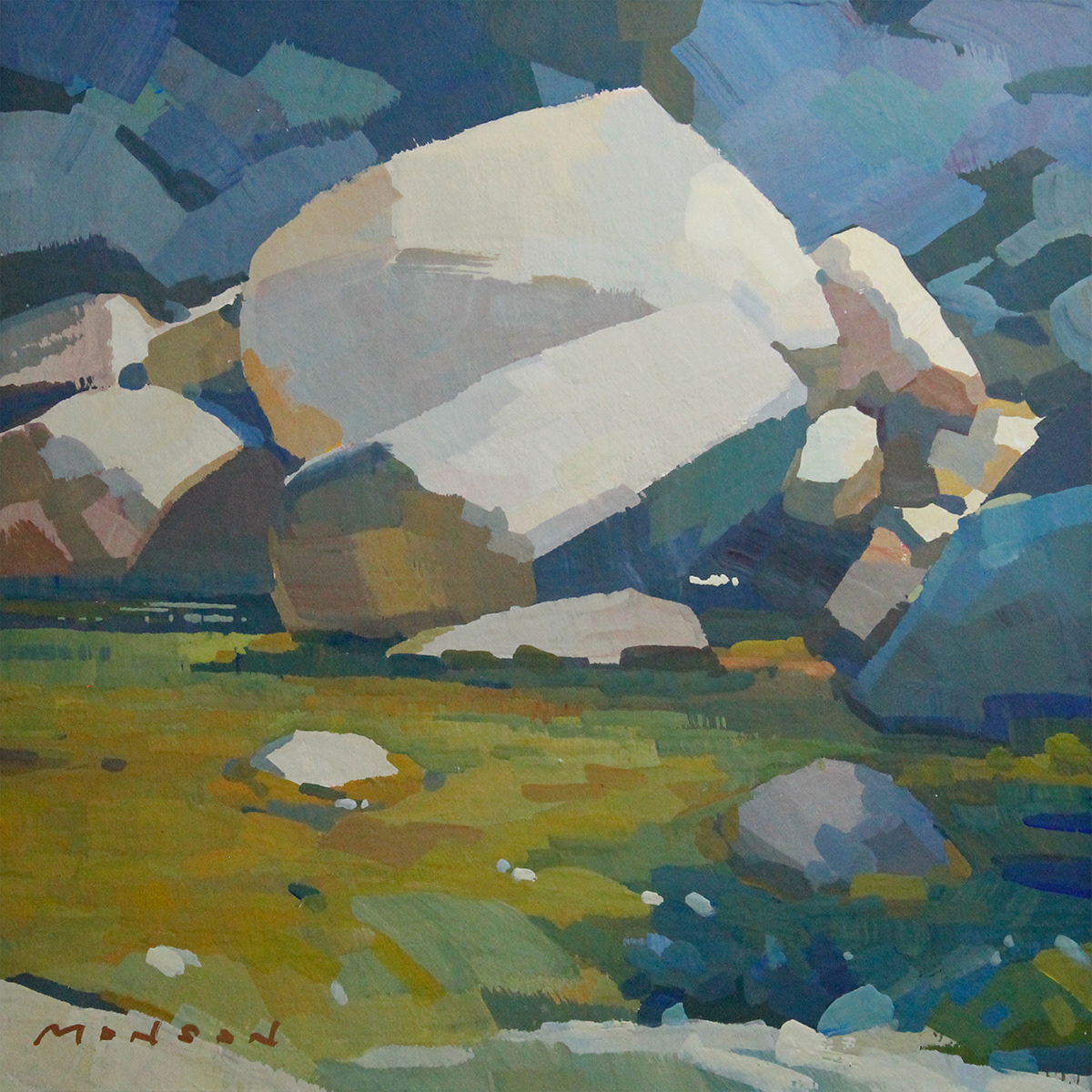 Alec Monson - Gouache Paintings