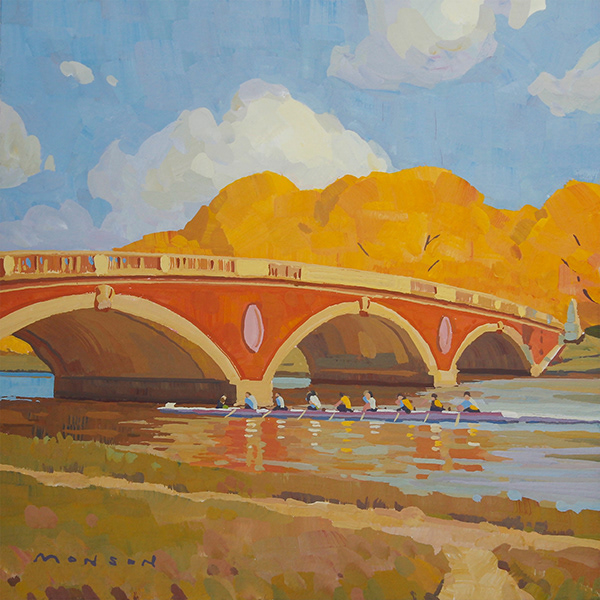 Alec Monson - Gouache Paintings