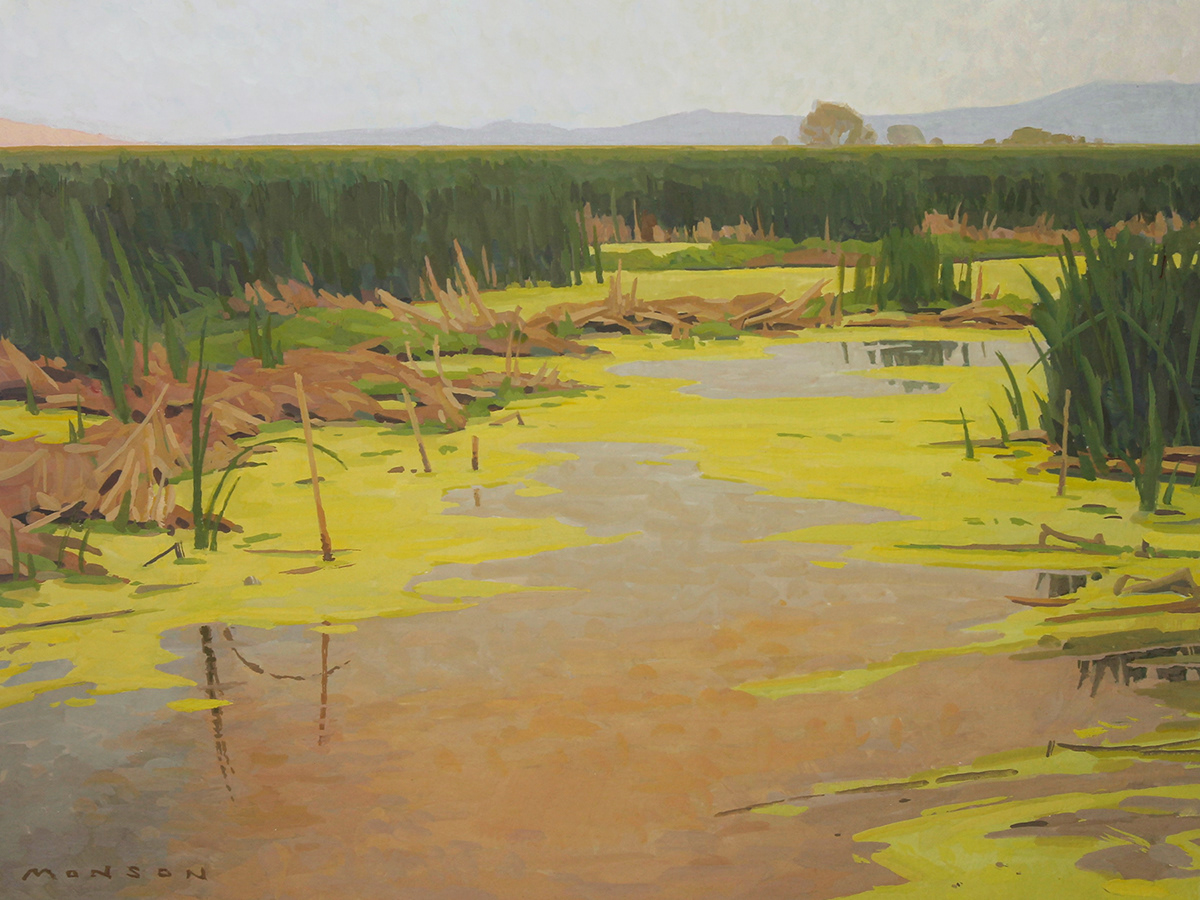 Alec Monson - Gouache Paintings