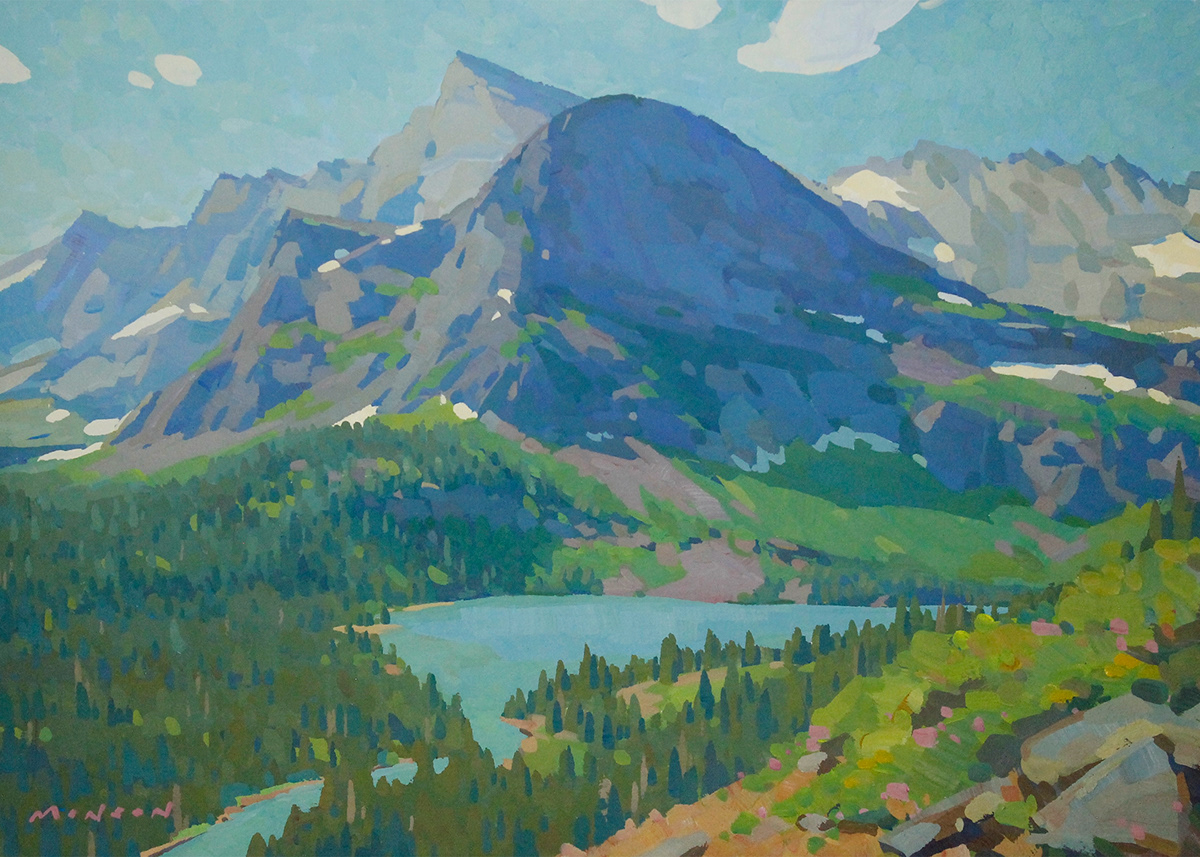 Alec Monson - Gouache Paintings