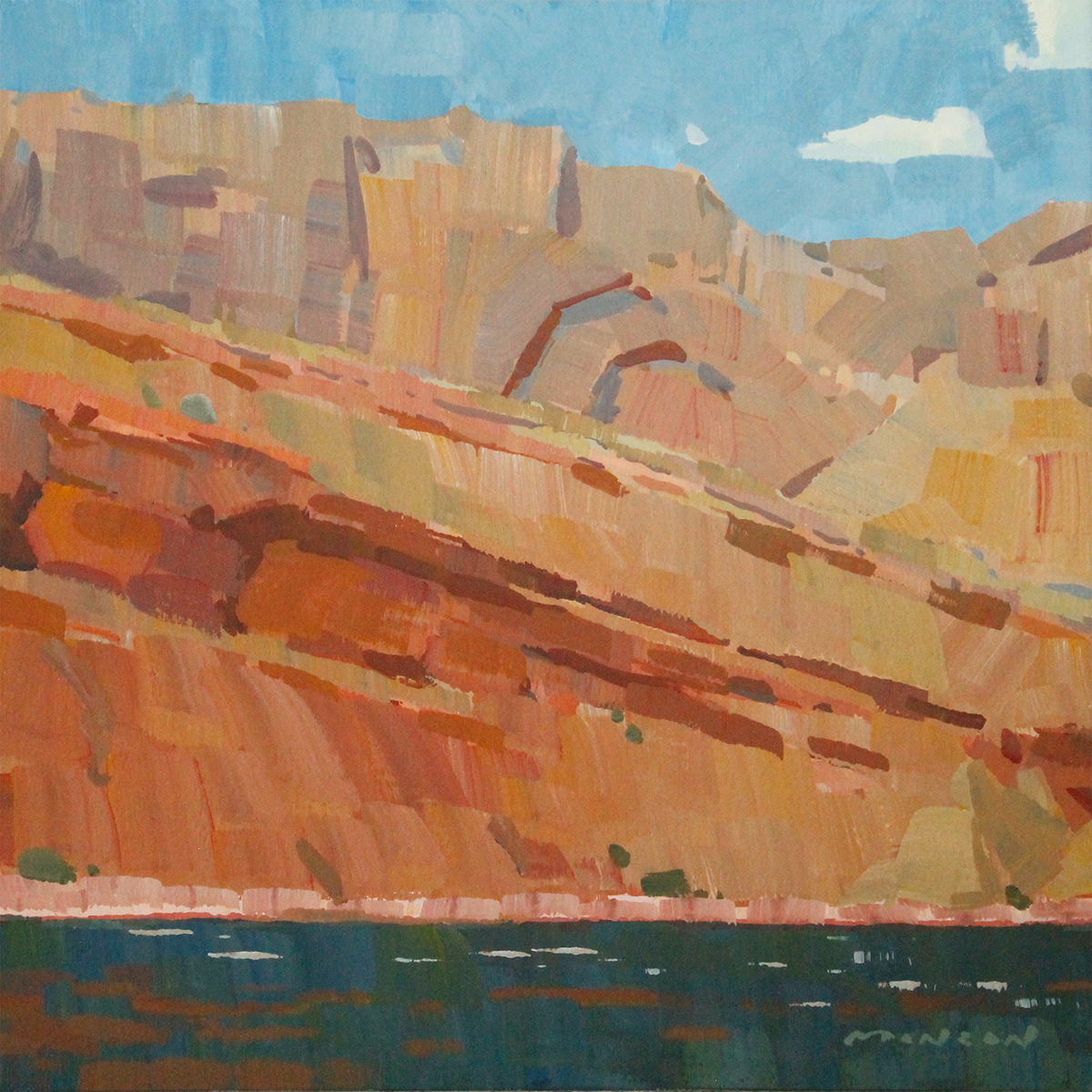 Alec Monson - Gouache Paintings