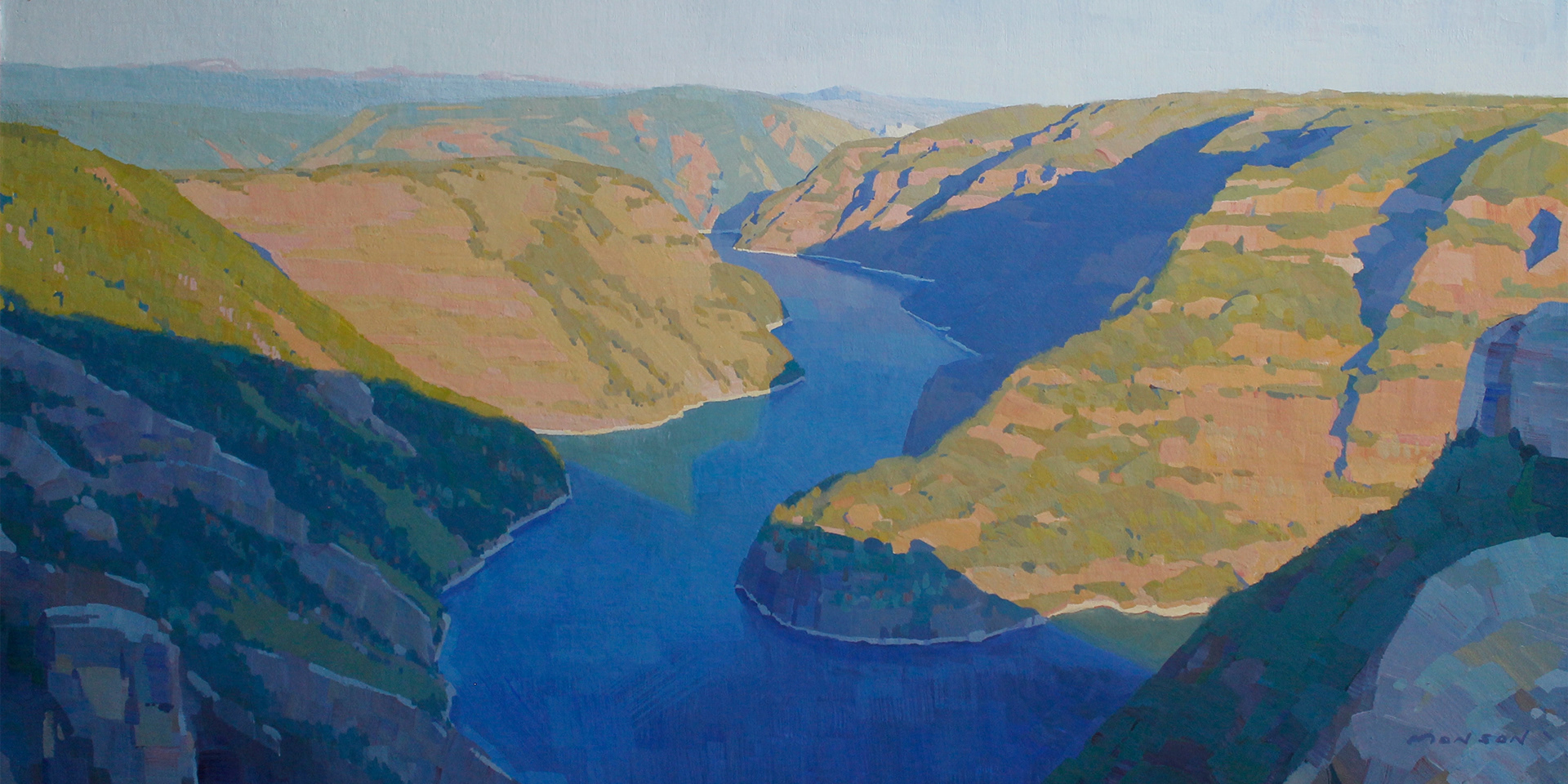 Alec Monson - Gouache Paintings