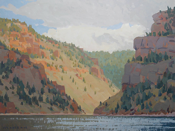 Alec Monson - Gouache Paintings