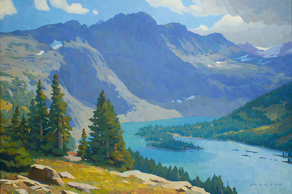 Alec Monson - Gouache Paintings