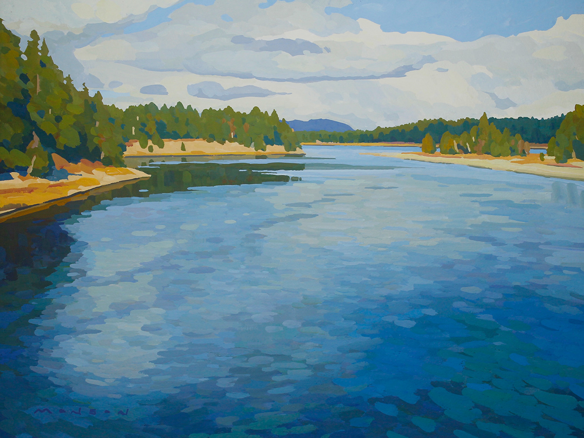 Alec Monson - Gouache Paintings