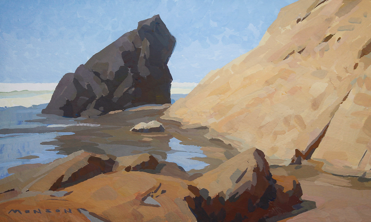 Alec Monson - Gouache Paintings