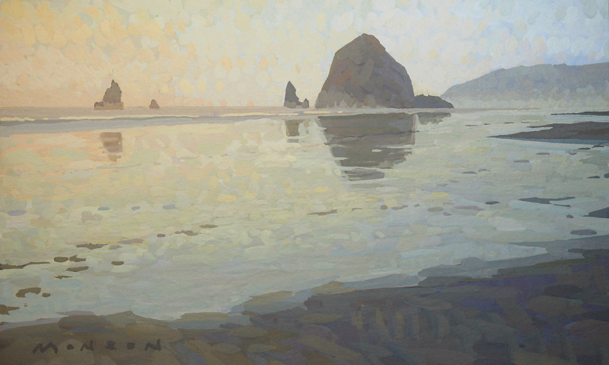 Alec Monson - Gouache Paintings
