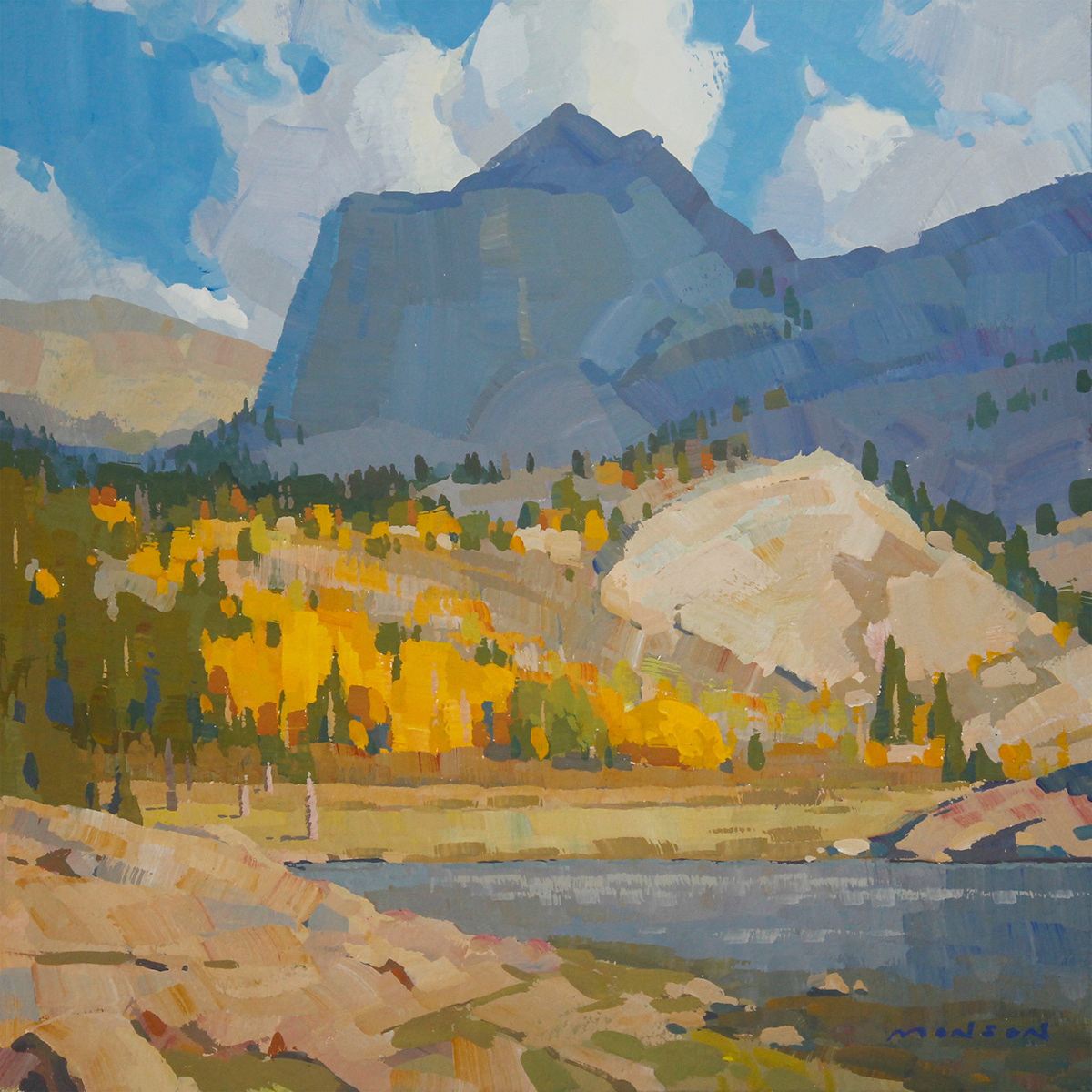 Alec Monson - Gouache Paintings