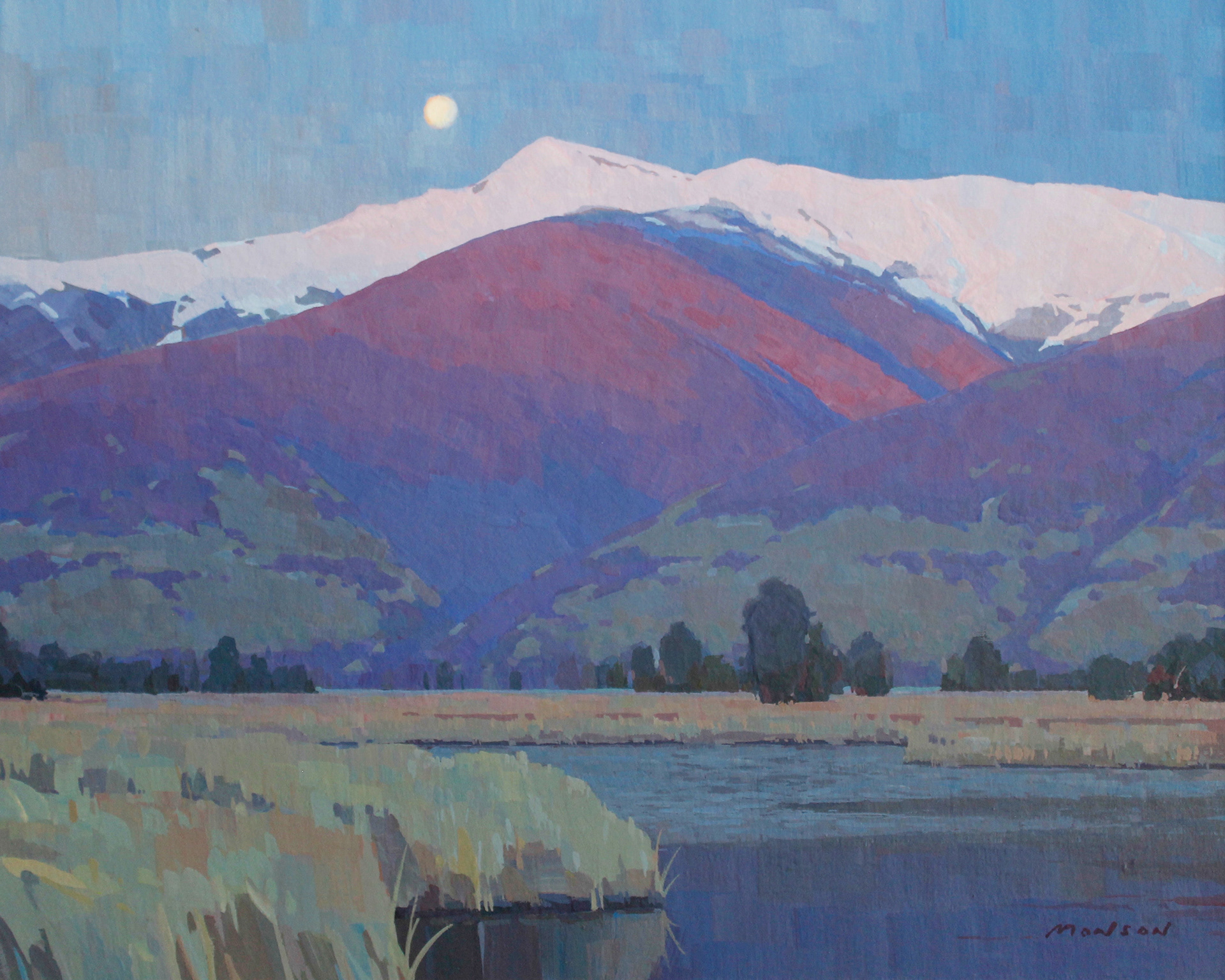 Alec Monson - Gouache Paintings