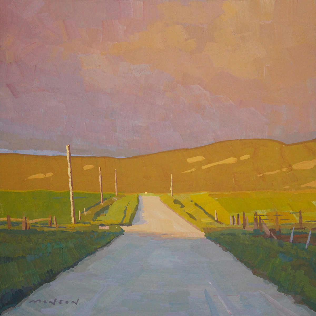 Alec Monson - Gouache Paintings