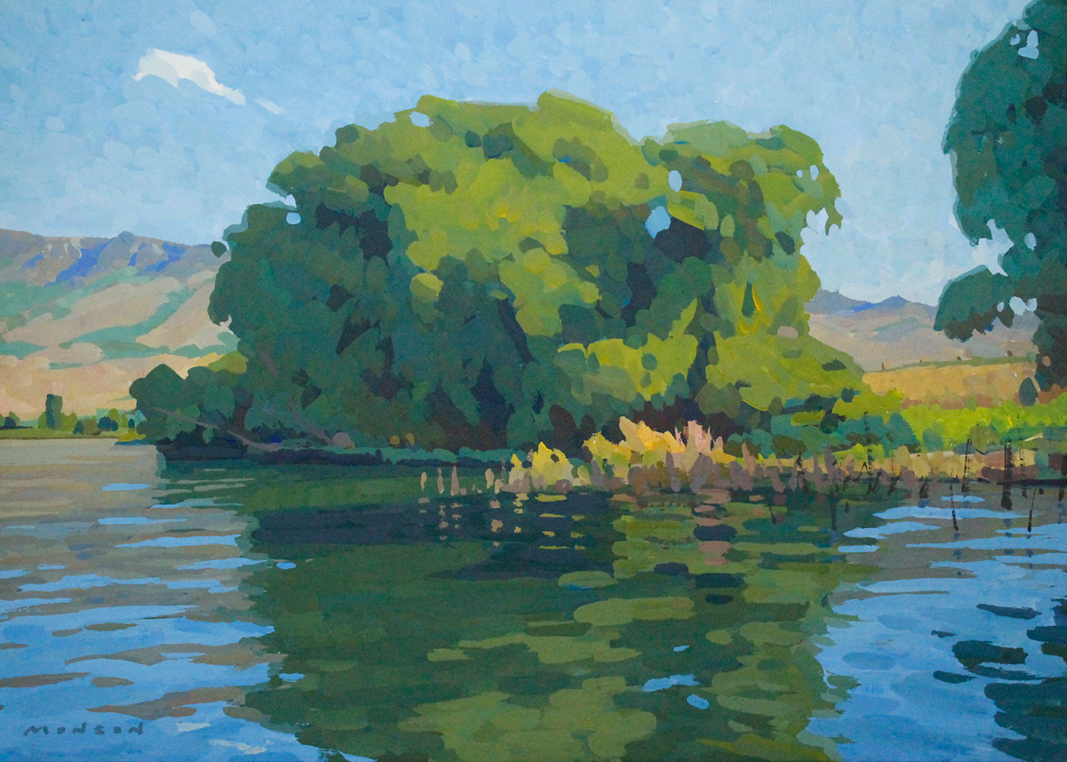 Alec Monson - Gouache Paintings