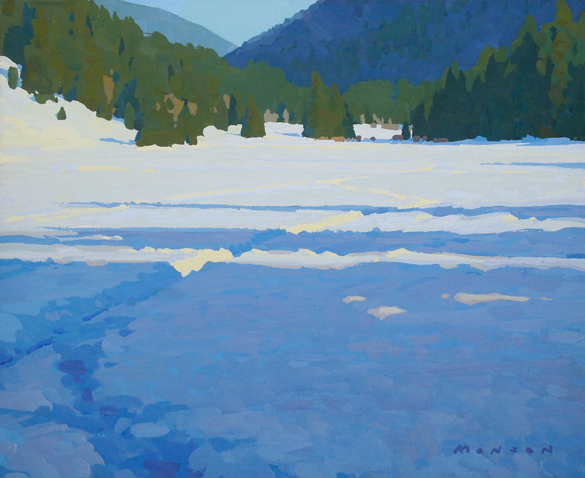 Alec Monson - Gouache Paintings