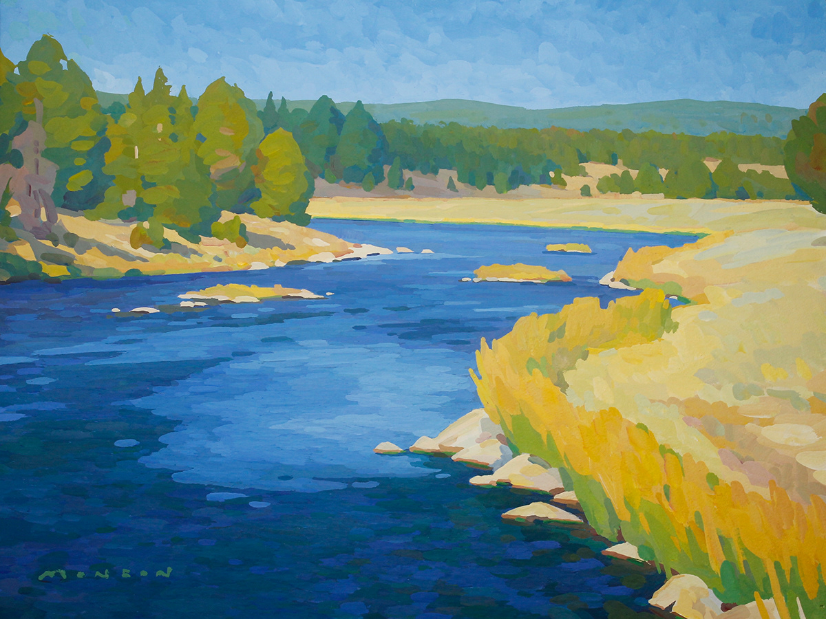 Alec Monson - Gouache Paintings