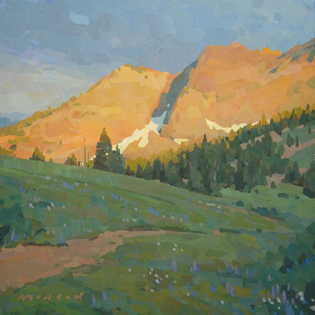 Alec Monson - Gouache Paintings