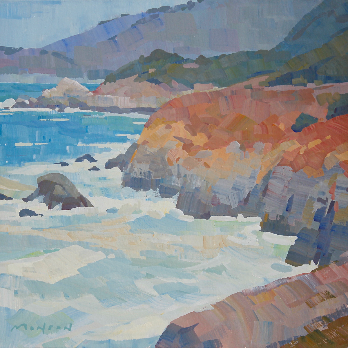 Alec Monson - Gouache Paintings