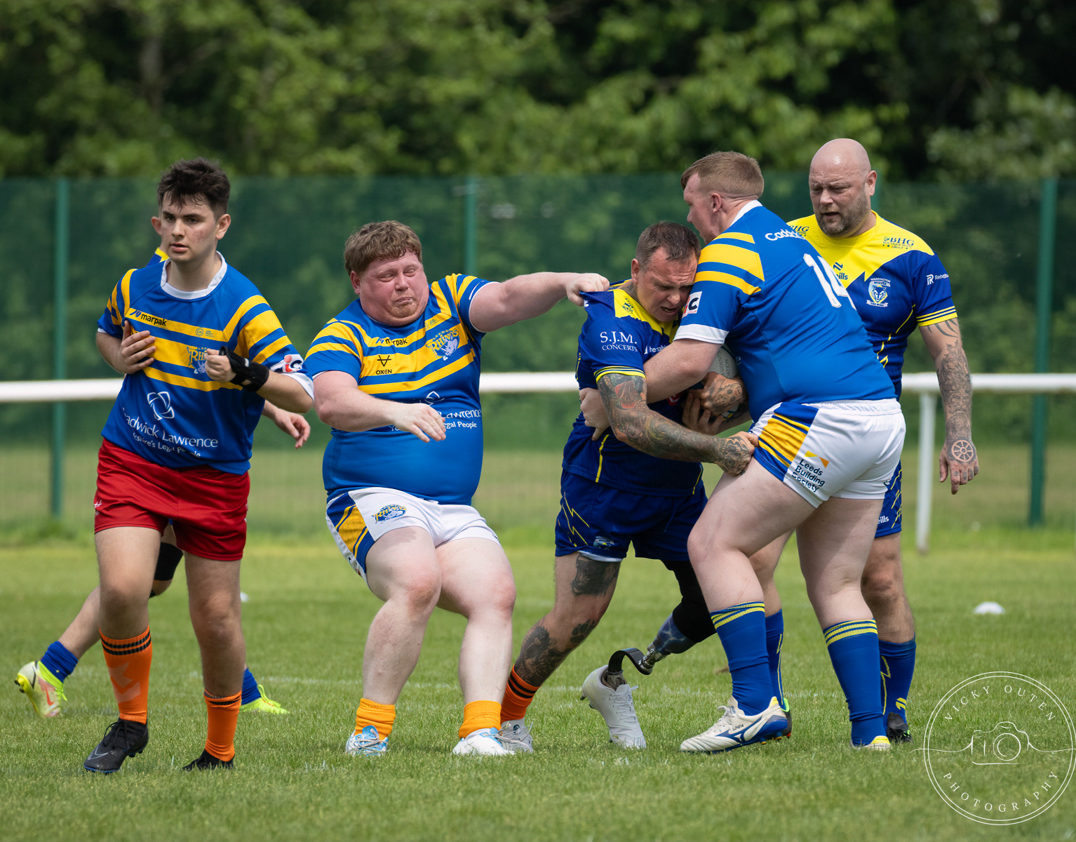 Vicky Outen - #PDRL Physical Disability Rugby League Games