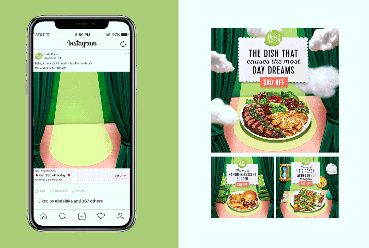 HueBold | Brand Makeover Experts - HelloFresh Brand Identity