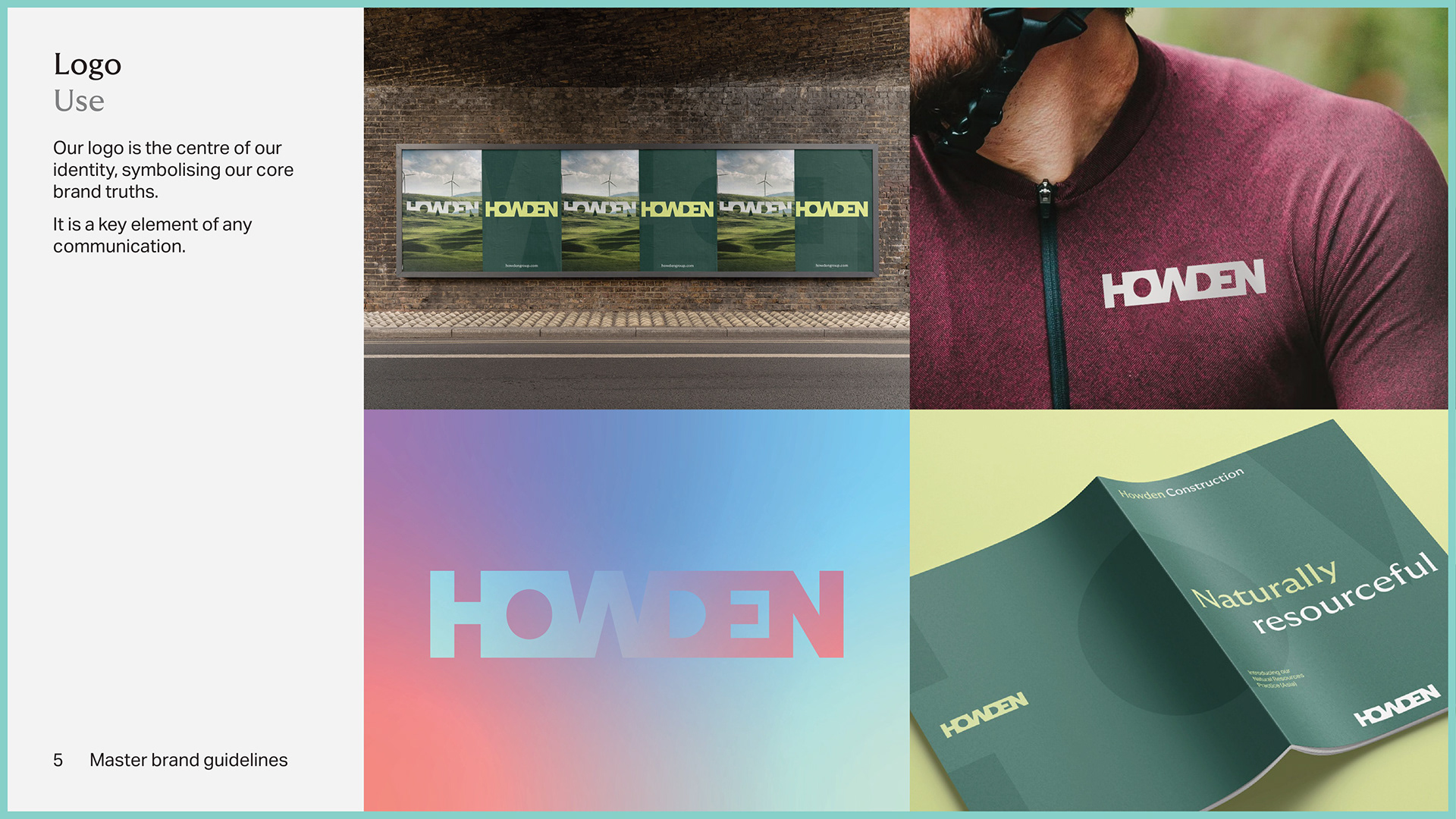 HOWDEN — Brand identity— Brand Guidelines 2024