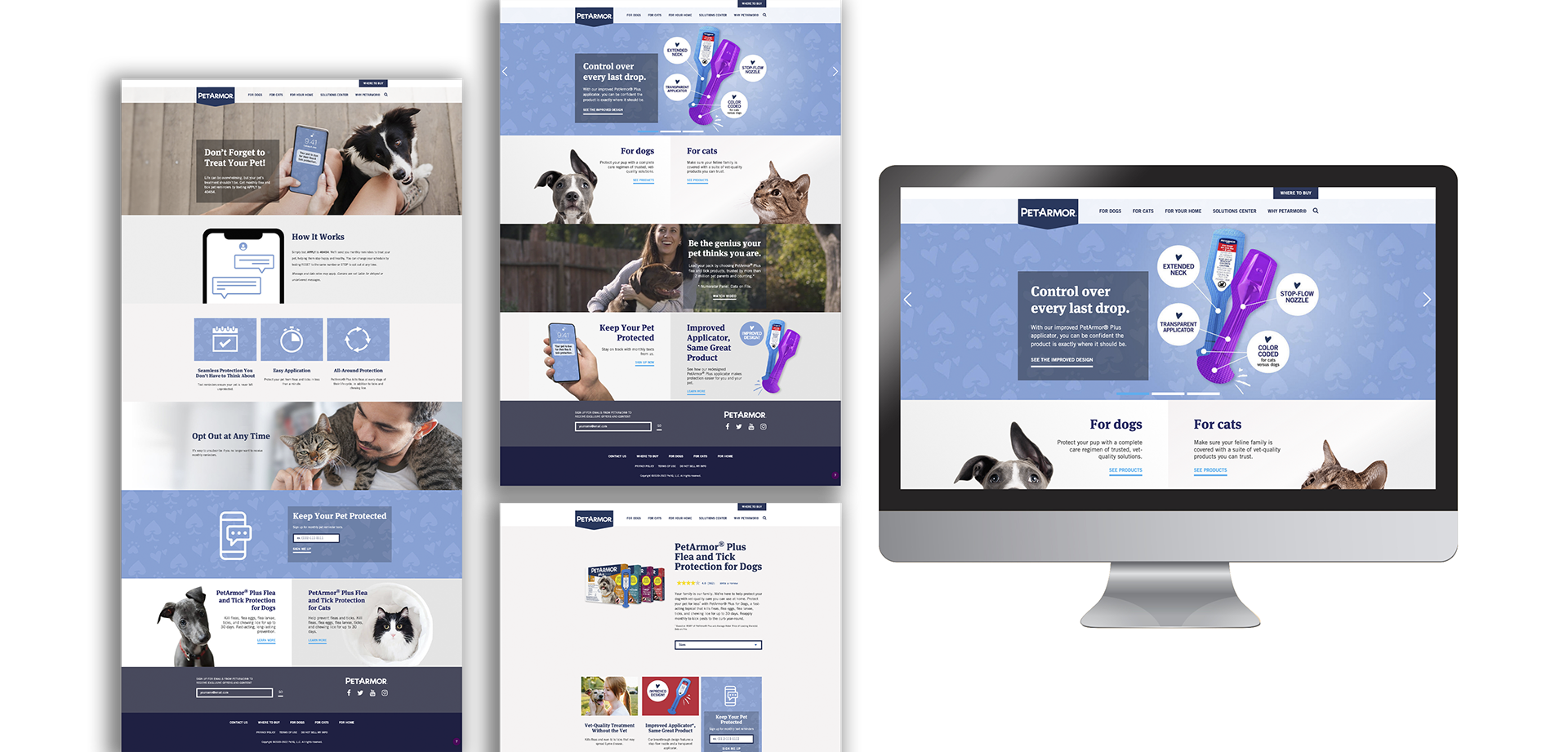 Payback Penguin - PETARMOR WEBSITE UI/UX