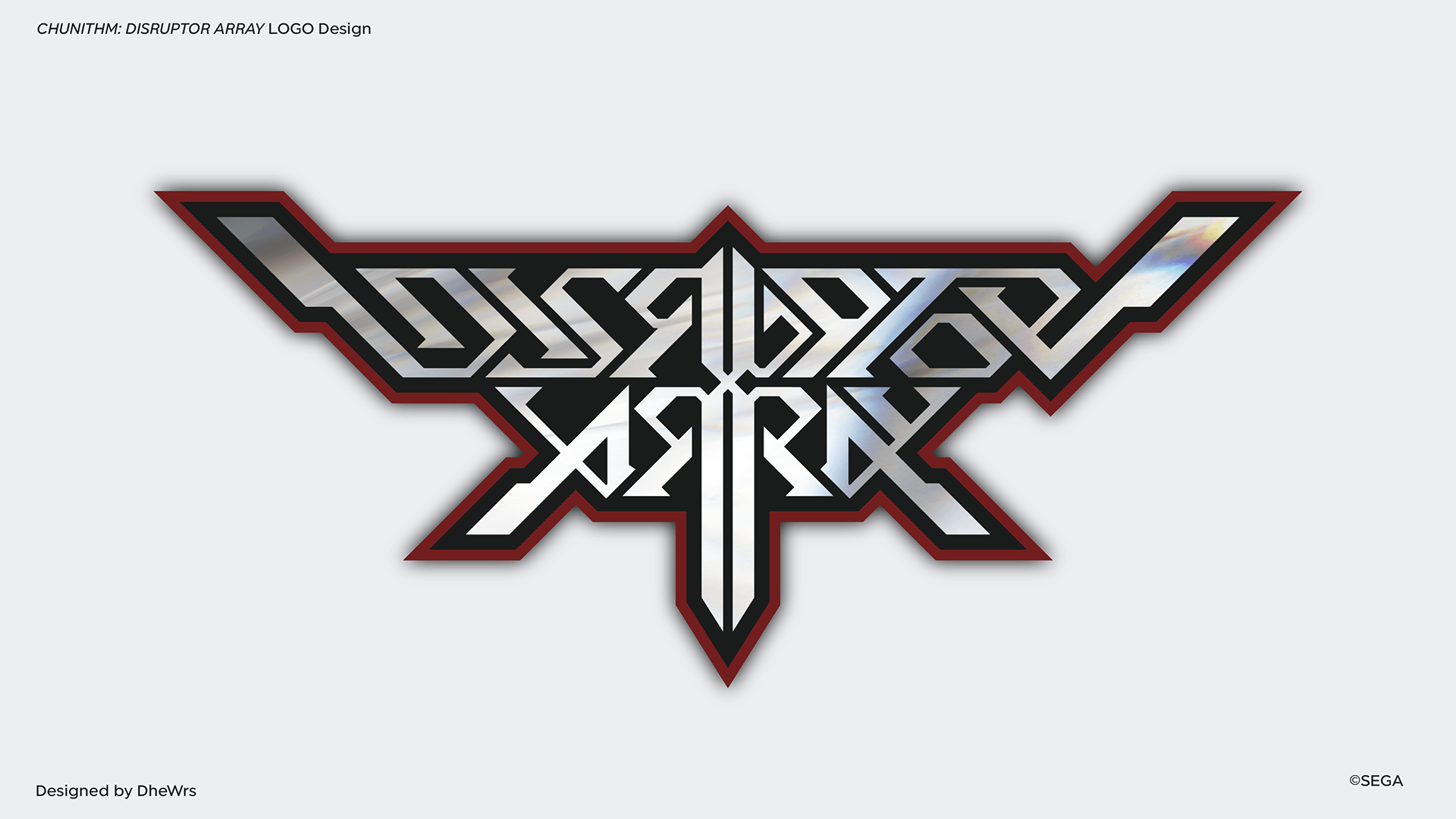 Desire Works Studio - CHUNITHM Disruptor Array Logo & Jacket design