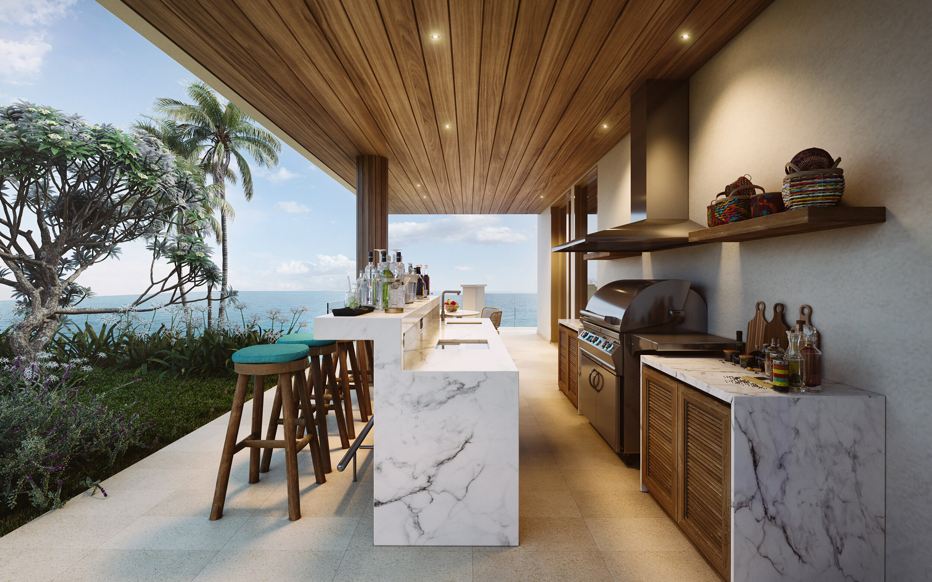 Valeriu Cernolev - Real Estate Renders for Caribbean Islands