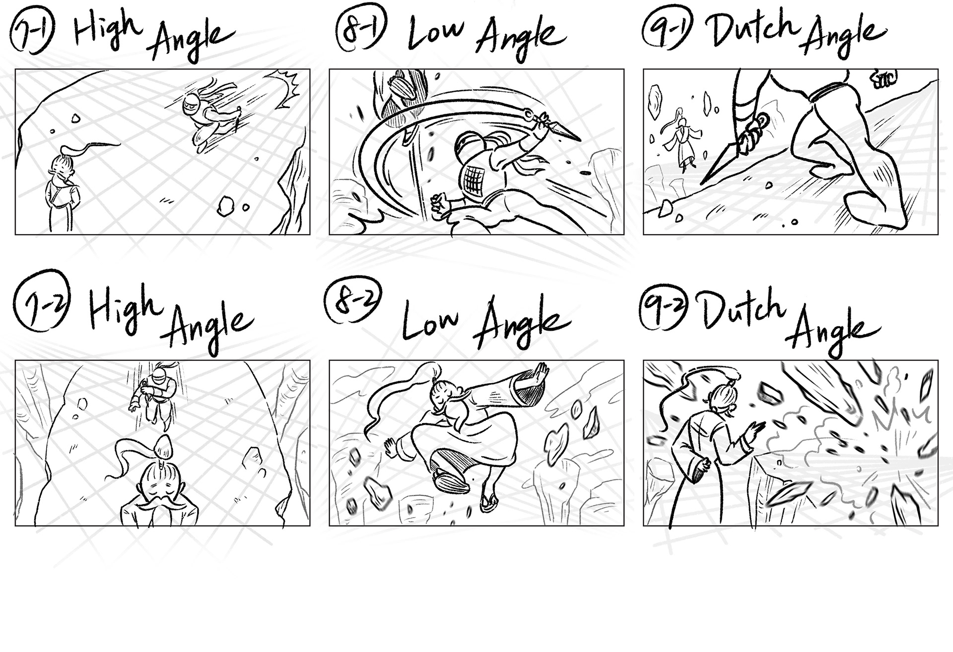 Yun Chen Wang - BEAT BOARD & STORYBOARD