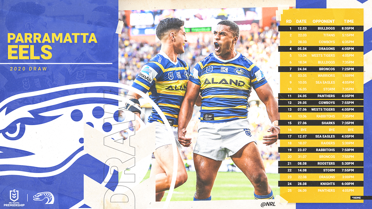 Matt Houston - 2020 NRL Draw Announcement