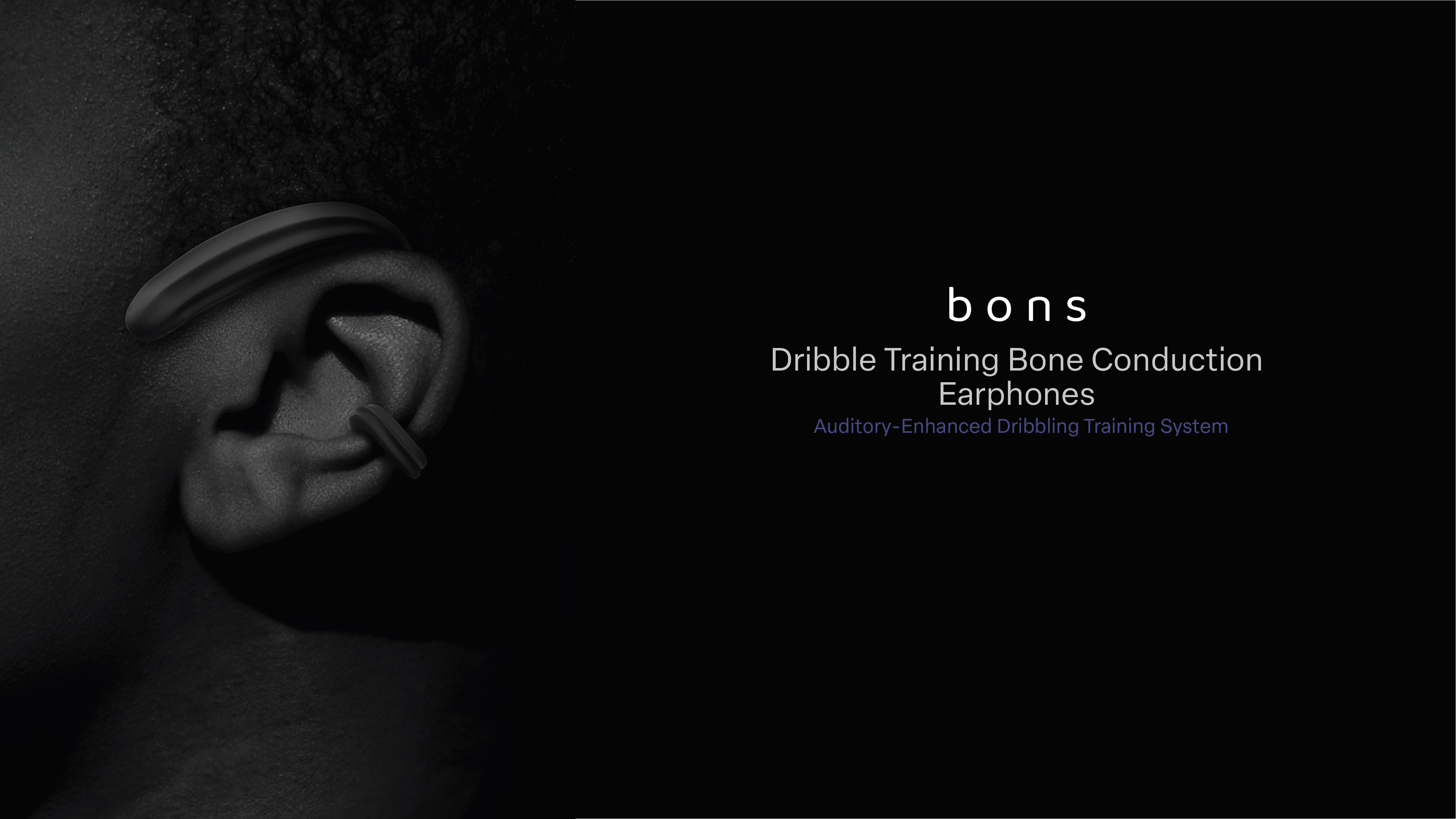 Sarah Richmond Portfolio - Dribble Training Bone Conduction Earphones